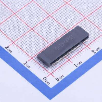 China Compact NGFF Memory Module Socket Horizontal Mounting SMT FOXCONN AS0BC21-S20BM-7H 05mm Pitch for sale