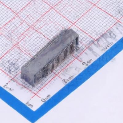 China FOXCONN 2E0BC21 S85BM 7H M2 NGFF 75 Pin Connector Series Black LCP Housing Suitable for SMT Assembly for sale