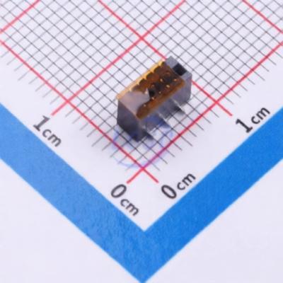 China Durable 1.0mm Pitch FPC Connector GUOCONN 1.0-B-5PB-RML with Tin Plated Phosphor Copper Terminals for sale