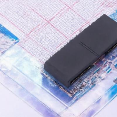 China connector FOXCONN QT8080Y-E52H0-8H featuring thermoplastic housing UL 94V-0 rating and gold plated contact area for sale