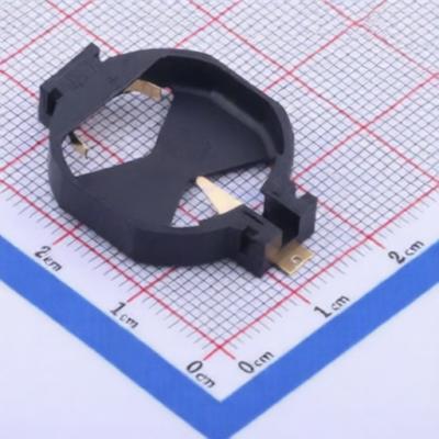 China CR2032 battery connector FOXCONN BBH1231-C1000-7H featuring low contact resistance and high durability for SMT mounting for sale