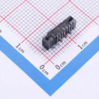 China Durable 1.0mm Pitch FPC FFC Connector GUOCONN 1.0-B-10PB-RML Rated 50V 0.5A Double Sided Connection for sale