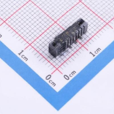 China Durable 1.0mm Pitch FPC FFC Connector GUOCONN 1.0-B-10PB-RML Rated 50V 0.5A Double Sided Connection for sale
