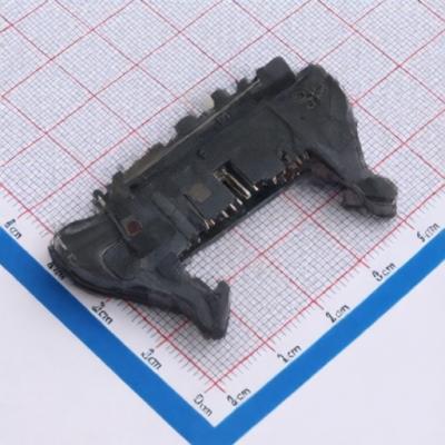 China Nylon UL94V0 and Tin Plated Brass Connector HanElectricity 9555WV-2x10P for Secure Electrical Mating for sale