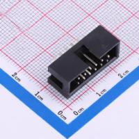 China Electrical Connector HanElectricity HY2541WV-N-2x6P with Gold Plated Brass Terminals and PBT Housing for sale