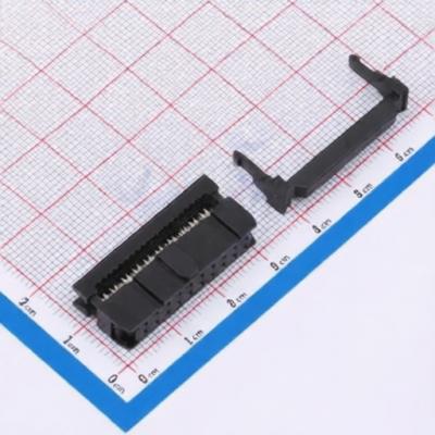 China Electrical connector HanElectricity 9555H-2x10P with nylon body and tin plated brass contact plating for sale