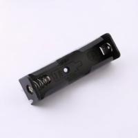 China 18650 battery holder HanElectricity BH-18650-1 with UL 94V-HB flame retardant polypropylene and integrated spring design for sale