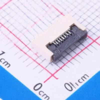 China Flexible Flat Cable Connector hanxia HX0.5-8P XJH2.0 043 with Excellent Vibration and Shock Resistance for sale