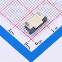 China Durable 1.0mm pitch FPC FFC connectors hanxia HX 1.0-4P CTSJ-H2.5 for electronic device applications for sale