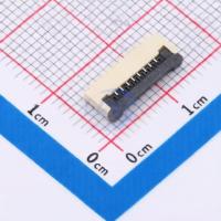 China 1.0mm Pitch FPC FFC Connectors hanxia HX 1.0-8P XGXJ-H2.0 with Electrical and Mechanical Reliability for sale
