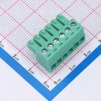 China Electrical Connector HanElectricity 2EDGK-3.81-6P with Zinc Plated Steel Screws and High Temperature Resistance for sale