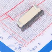China 1.0mm Pitch FPC FFC Connector Hanxia HX 1.0-8P CTXJ-H2.5 Suitable for Flexible Flat Cable Connections for sale