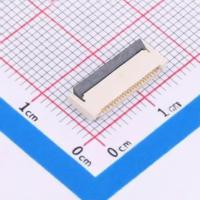 China Hanxia HX FPC 0.5-22P HYH2.0 flexible flat cable connector with UL 94V-0 LCP material certification for sale