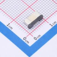 China 0.5mm Pitch FPC FFC Flat Cable Connector hanxia HX0.5-6P CTXJ-H2.0 119 with Phosphor Bronze Contacts for sale