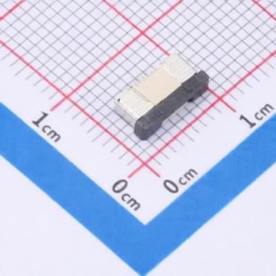 China 0.5mm Pitch FPC FFC Flat Cable Connector hanxia HX0.5-6P CTXJ-H2.0 119 with Phosphor Bronze Contacts for sale