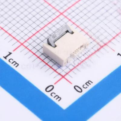 China 0.5mm pitch locking FPC FFC connector hanxia HX 0.5-6PQFHY-H2.0 for electronic flexible flat cable for sale