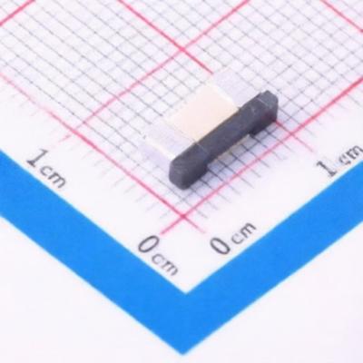 China FPC FFC Connector hanxia HX0.5-7P CTXJ-H2.0 119 rated 50V AC DC with LCP material and phosphor bronze contacts for sale