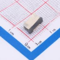 China 1.0mm Pitch FPC FFC Connectors Hanxia HX 1.0-4P CTXJ-H2.5 Designed for Flexible Flat Cable Connection for sale