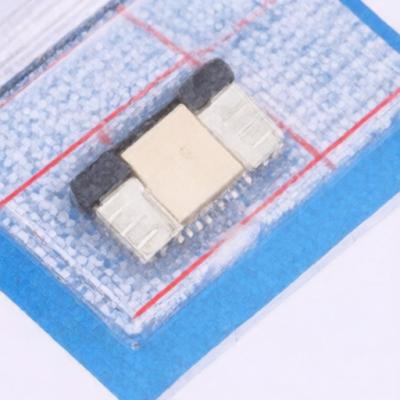 China 0.5mm Pitch FPC FFC Connector Hanxia HX0.5-6P CTSJ-H2.0 119 with Tin Plated Phosphor Bronze Contacts for sale