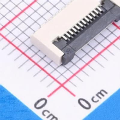 China 0.5mm pitch FPC connector hanxia HX0.5-12P XJH2.0 043 for flexible flat cable electronic applications for sale