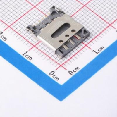 China HX NANO SIM XG6P H1.35 SIM card holder manufactured to meet stringent and safety standards in electronics for sale