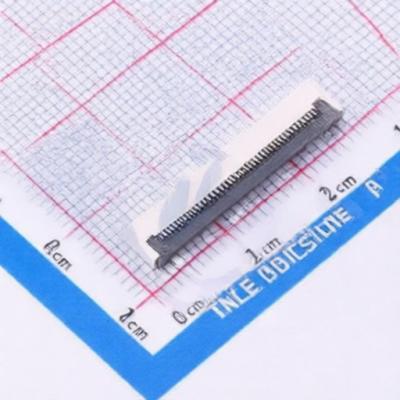 China FFC FPC Flat Cable Connector hanxia HX0.5-40P XJH2.0 043 Rated Voltage 50V 0.4A Current 0.5mm Pitch for sale