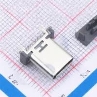 China HX-TYPE-C 16P 180 LT H10.5 connector supporting SMT reflow soldering and high mating cycle durability for sale