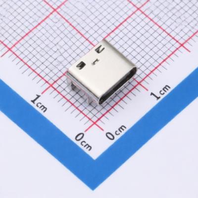 China USB Type C connector hanxia HX TYPE-C 16P 1.0 with gold plated contacts and high mating cycle rating for sale