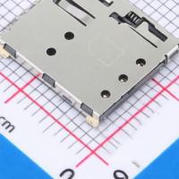 China Connector product hanxia HX NANO SIM 7P H1.37 nano sim card holder with environmental and provisions for sale