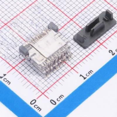 China electronic connector hanxia HX-TYPE-C 16P 180 LC-A H10.5 with gold plated contacts and high mating cycles for sale
