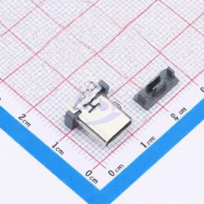 China hanxia HX-TYPE-C 16P 180 LT-M H10.5 connector with high mating cycle life and gold plated contact area for sale