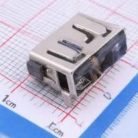 China USB AF connector hanxia HX AF 10.0 QCHT 6.3 with PBT housing copper alloy terminals and nickel plated shell for sale