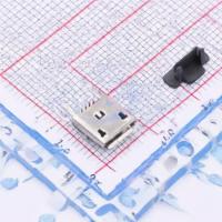 China Electronic connector hanxia HX MICRO 180 SMT L7.7JB Micro USB with easy insertion and extraction forces for sale