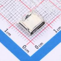 China Durable hanxia HX TYPE-C 2P 180 LCH6.5 Connector with 5V 3A Rated Voltage and Gold Plated Contacts for sale