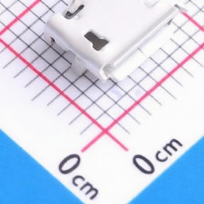 China electronic connector hanxia HX-USB1018194-0001LF with copper alloy contacts and nickel plated shell for sale