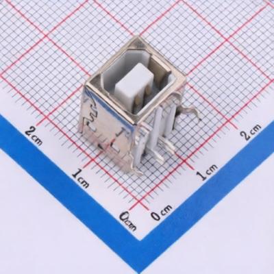 China Durable hanxia HX TYPE-BF 90 connector rated 1A 30V DC with gold plated contacts and nickel shell for sale