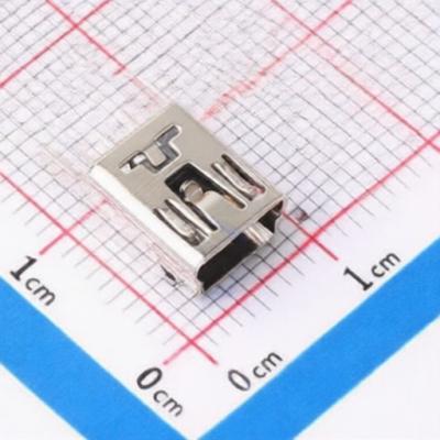 China Compact USB HX MINI5P T connector designed for data and power transmission in electronic applications for sale