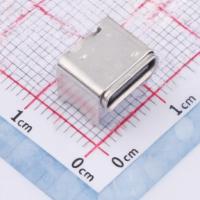China hanxia HX TYPE C 16P43 connector with stainless steel nickel plated surface and gold plated contacts for sale