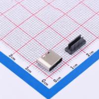 China hanxia HX TYPE-C 6P LT 6.8 6 pin Type C connector with 3A rated current and 100V AC withstand voltage for sale