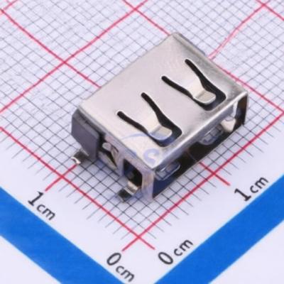 China Durable electrical connector hanxia HX AF 10.0 QTZB 6.3 with copper alloy contacts and PBT housing for sale