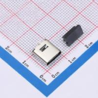 China Compact hanxia HX TYPE-C 6P LT H8.8 connector with rated voltage 5V DC and withstand voltage 100V AC for sale
