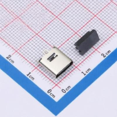 China Compact hanxia HX TYPE-C 6P LT H8.8 connector with rated voltage 5V DC and withstand voltage 100V AC for sale
