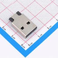 China Precision engineered hanxia HX AM 90 YC USB connector rated DC 30V 1.5A for electronic connections for sale