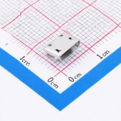 China Electrical Micro USB Connector hanxia HX MICRO 6.4ZB5.0 WZ Featuring RoHS Compliance and Gold Plated Contact Area for sale