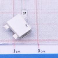 China Micro usb connector hanxia HX MICRO 4P CBJB 1.17 with lcp ul94v0 plastic and tin plated nickel shell for sale