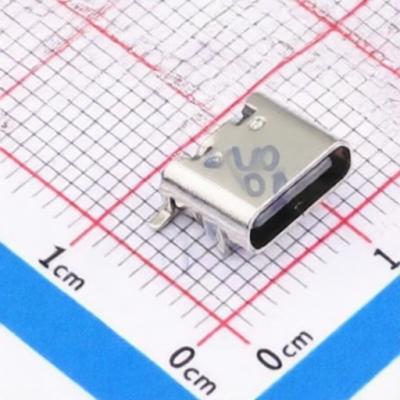China Robust hanxia HX TYPE-C 6PIN QCHT connector with wide temperature tolerance and corrosion resistant materials for sale