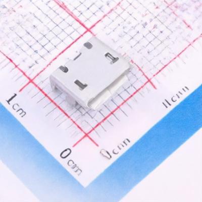 China Micro USB Connector Hanxia HX MICRO DNJ JB with Durable Plastic and Gold Plated Contact Terminals for sale