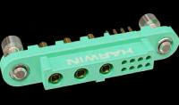 China Robust Harwin G125-9703402 connectors featuring beryllium copper contacts with gold over nickel plating for sale