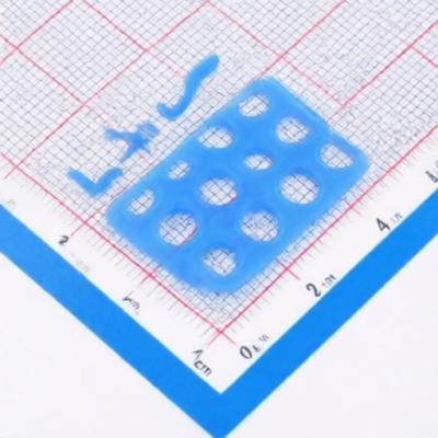 China Blue Silicon Rubber Pad SGM Type HCTL HC-63001-3x4SGM-05 Durable Material for Industrial Electronics for sale