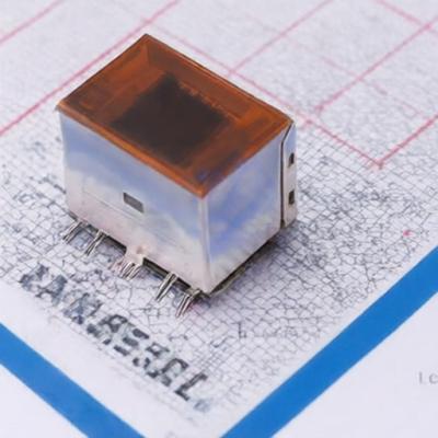 China Integrated magnetics and LED equipped vertical 1x1 network socket HCTL HC-RJ45-511Q-1-2 for 1000BASE Ethernet for sale